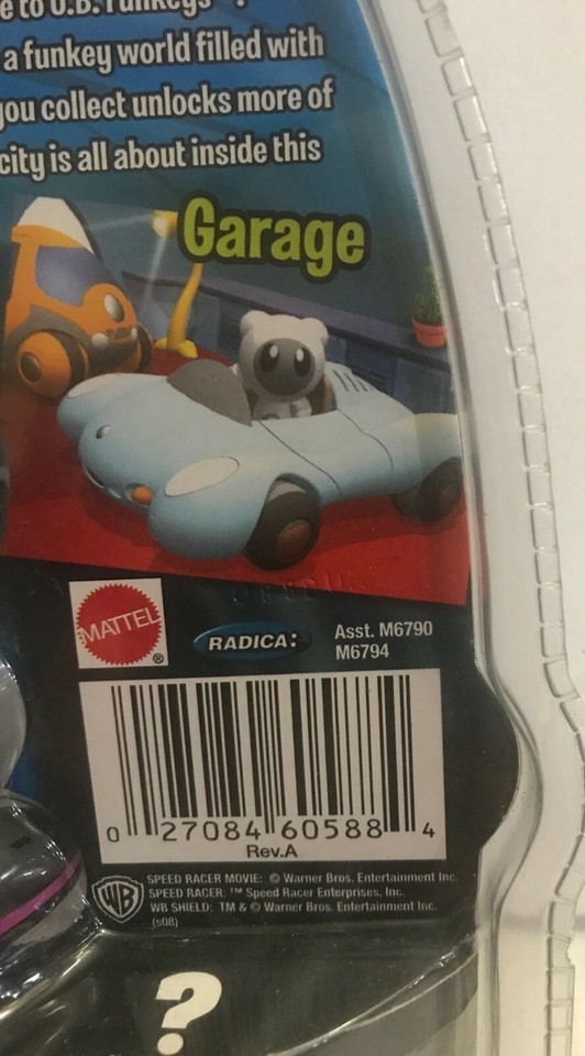 UB Funkeys Speed Racer Trixie Computer Game Quest New | eBay