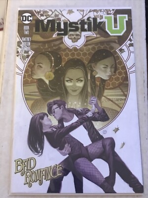 MYSTIK U #2 ZATANNA DC COMICS HOT CHARACTER ARTIST JULIAN TEDESCO COVER ...