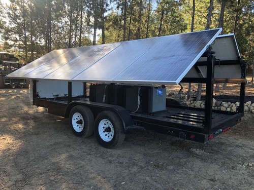 Dc Solar Trailer - Mobile Solar Generator - EXCELLENT Condition ...