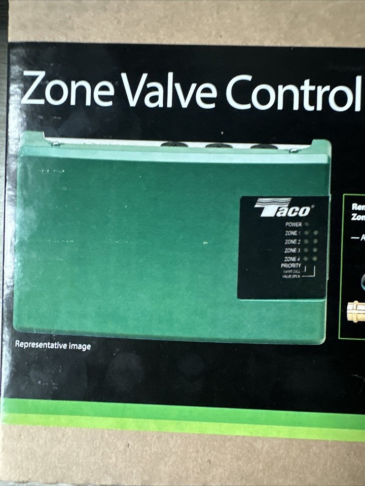NEW Taco Zone Valve Control (ZVC) 4 Zone W/ Priority ZVC404-4 ...