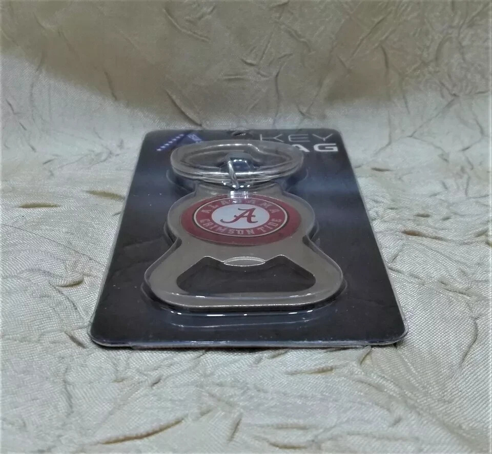 University Of Alabama Metal Key Ring & Bottle Opener Keychain Team ...