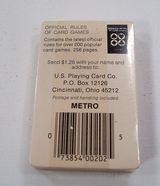 2 Decks Vintage Metro Playing Cards Harry Megargee Ducks for sale ...