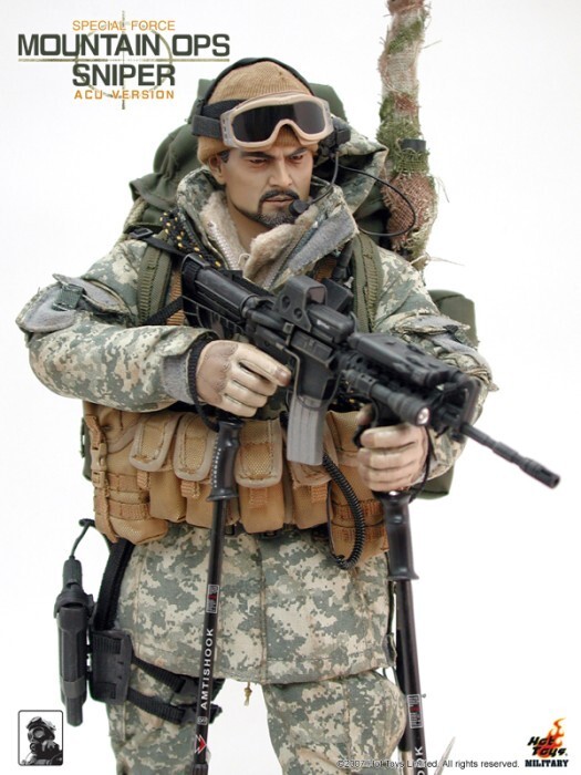 1:6 Hot Toys Special Forces Mountain Ops Sniper Cold Weather Boots 12 ...