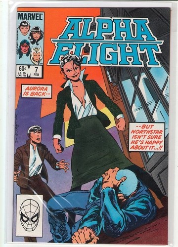 Alpha Flight #7 John Byrne Northstar Guardian Vindicator Puck 9.4 | eBay