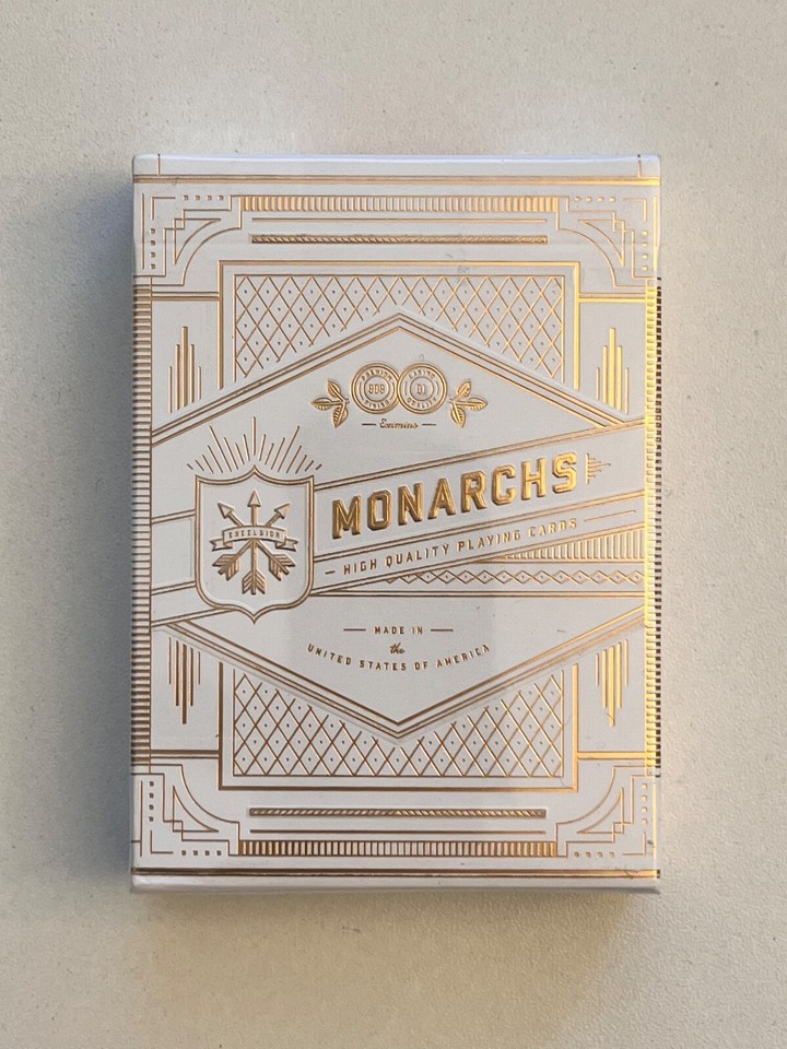 Monarchs Playing Cards by Theory 11 shipped in Carat DS1 NEW Sealed ...