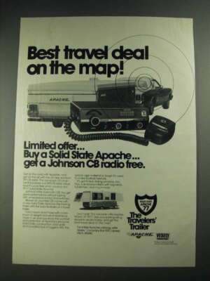 1977 Apache Travel Trailer Ad - Johnson 191 CB Radio | eBay