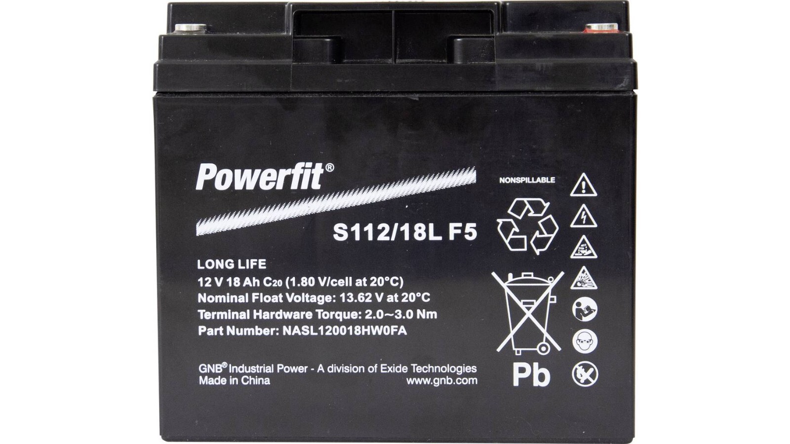BATTERY 6FM-17 12V 18AH /20hr (17AH 18AH 19AH 21AH 22AH) Rechargeable ...