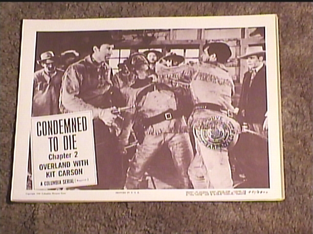 CONDEMNED TO DIE 1951 LOBBY CARD #2 | eBay