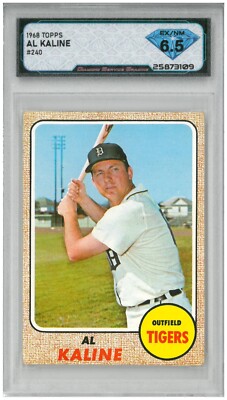 1968 Topps AL KALINE #240 💎 DSG 6.5 EX/NM | eBay