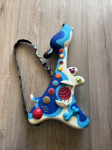 B. Woofer Dog Puppy Kids Musical Electric Guitar Instrument Strum Toy ...