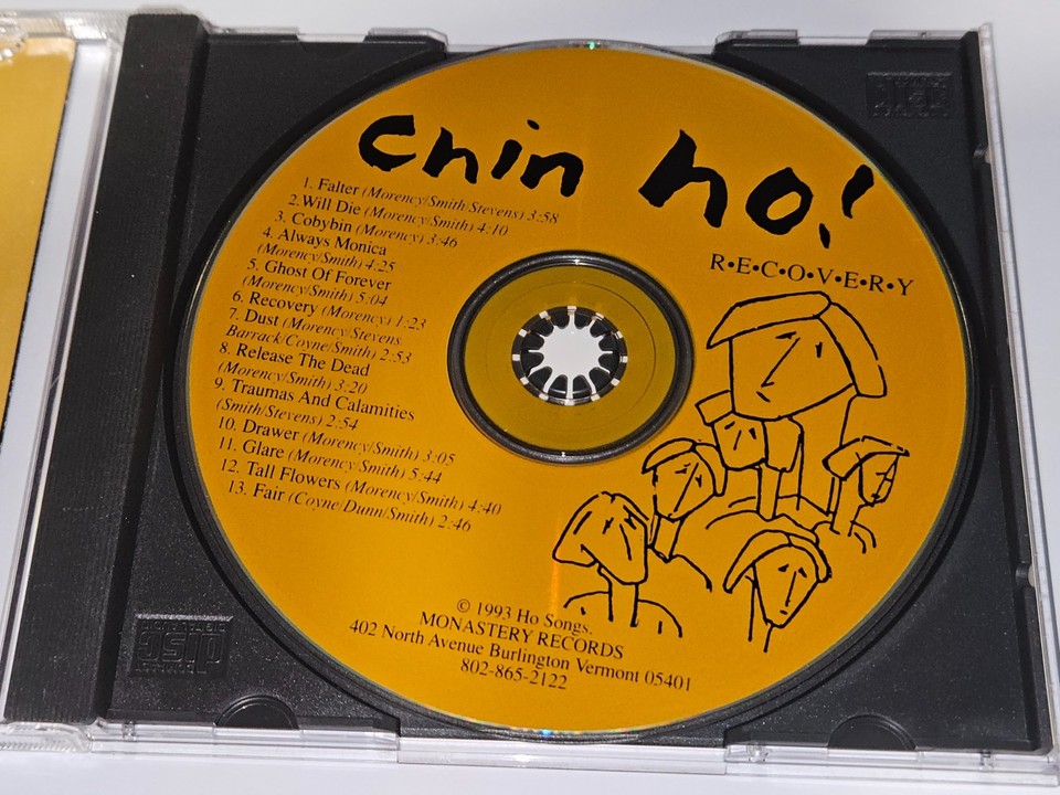 Chin Ho! "Recovery" CD 1993 Monastery Records 13 Songs *Free Shipping ...