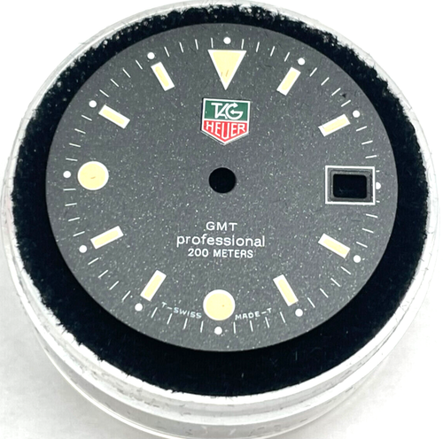 OEM Tag Heuer 28mm Dial Lume Date @ 3 GMT Professional 200 Meters ETA ...