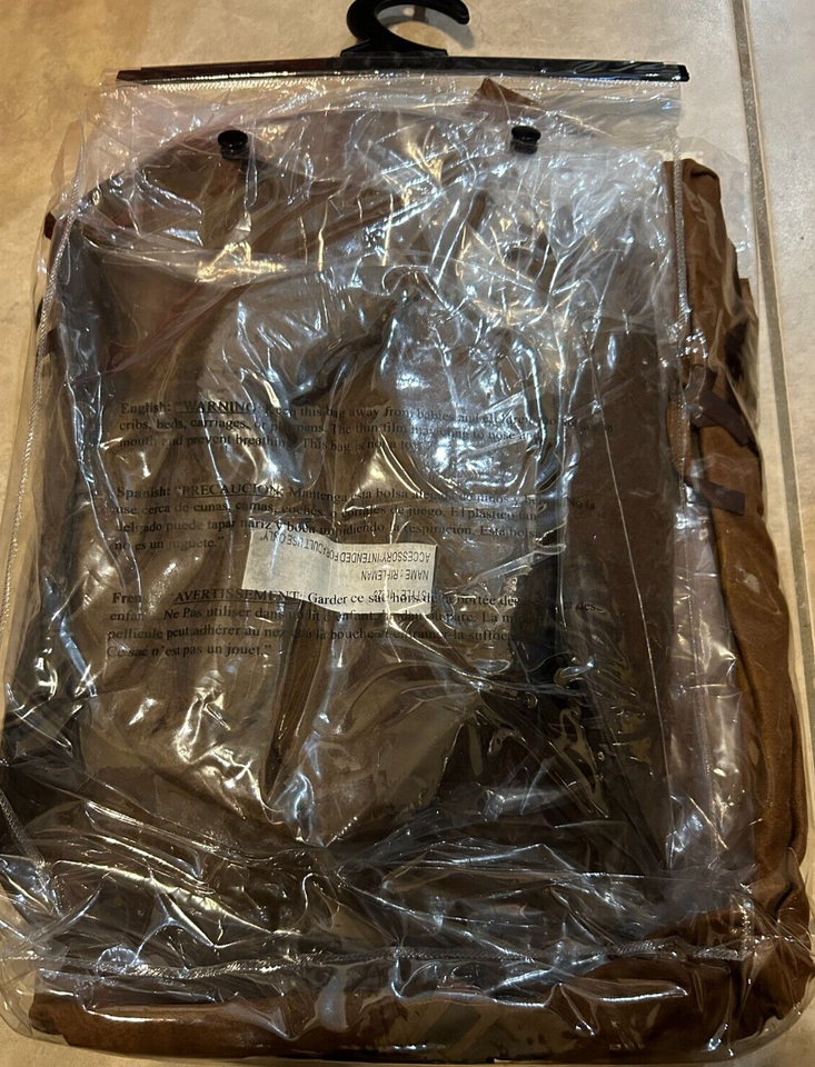 Rifleman Western Suede Coat Hat Costume Adult NEW Retail Package Mens L ...