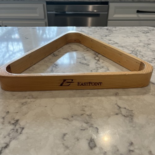 Eastpoint Wooden Pool Table / Billiards Triangle Ball Rack | eBay