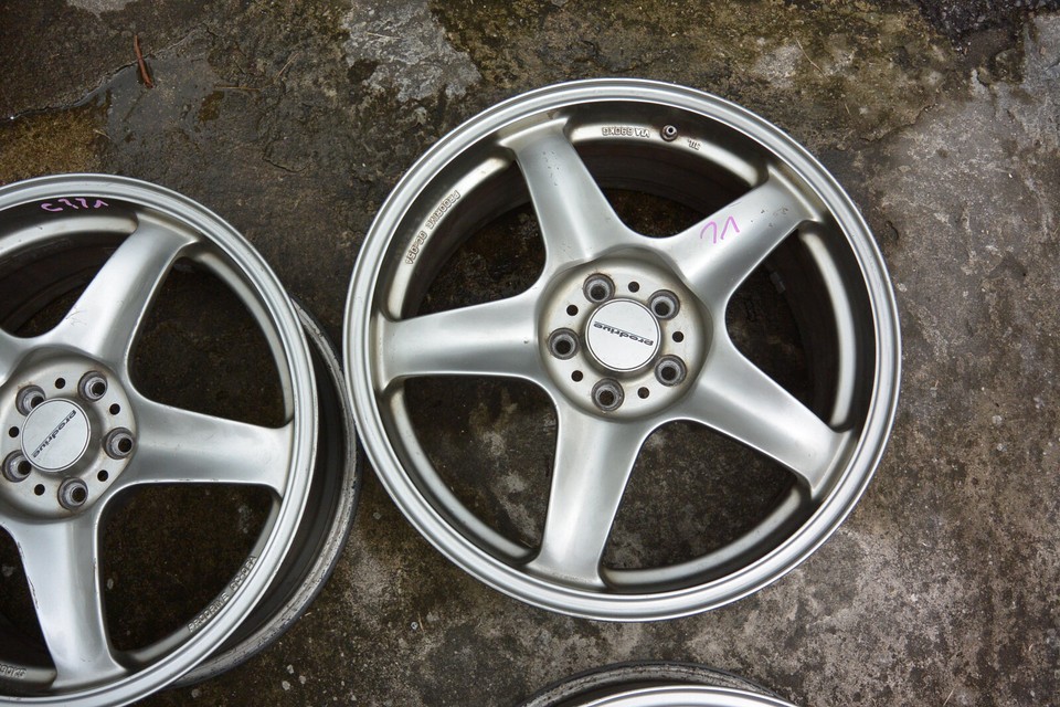 JDM 17" Prodrive GC05A wheels monoblock 5x100 sti for gda gf8 Impreza ...