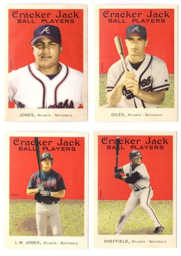 2004 Topps Cracker Jacks w/ SP - ATLANTA BRAVES Team Set | eBay