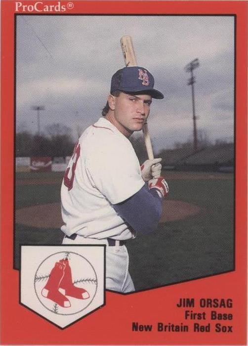 1989 ProCards Minor League Team Sets - Jim Orsag #610 (RC) for sale ...