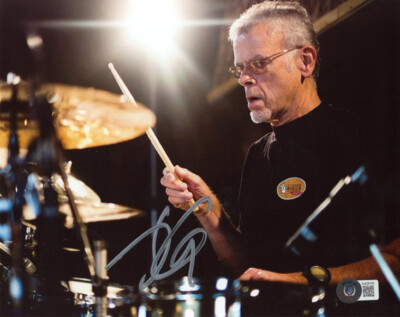 DAVID GARIBALDI SIGNED AUTOGRAPHED 8x10 PHOTO TOWER OF POWER DRUMMER ...