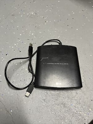 LG Portable Super Multi Drive Model GP08NU6B, External Portable DVD ...