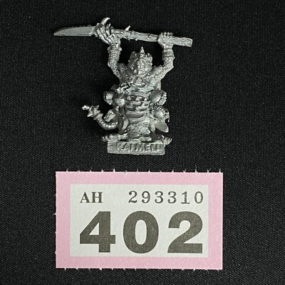 SKAVEN CLAN RAT VERMINLORD HERO RATMEN WARHAMMER FANTASY AOS METAL C47 ...