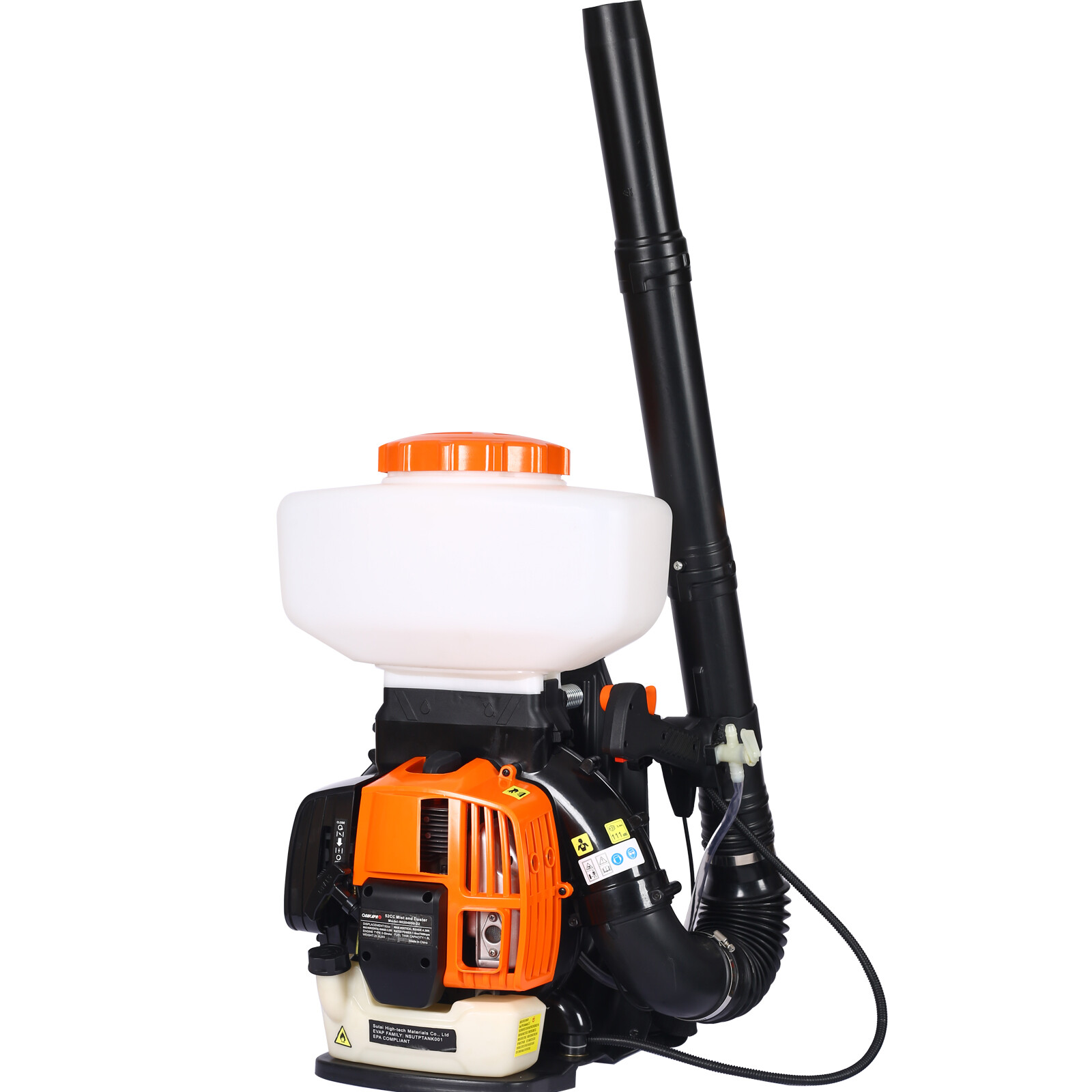 3.7 Gal 52cc Gas Backpack Mosquito Fogger Sprayer Leaf Blower Handheld ...