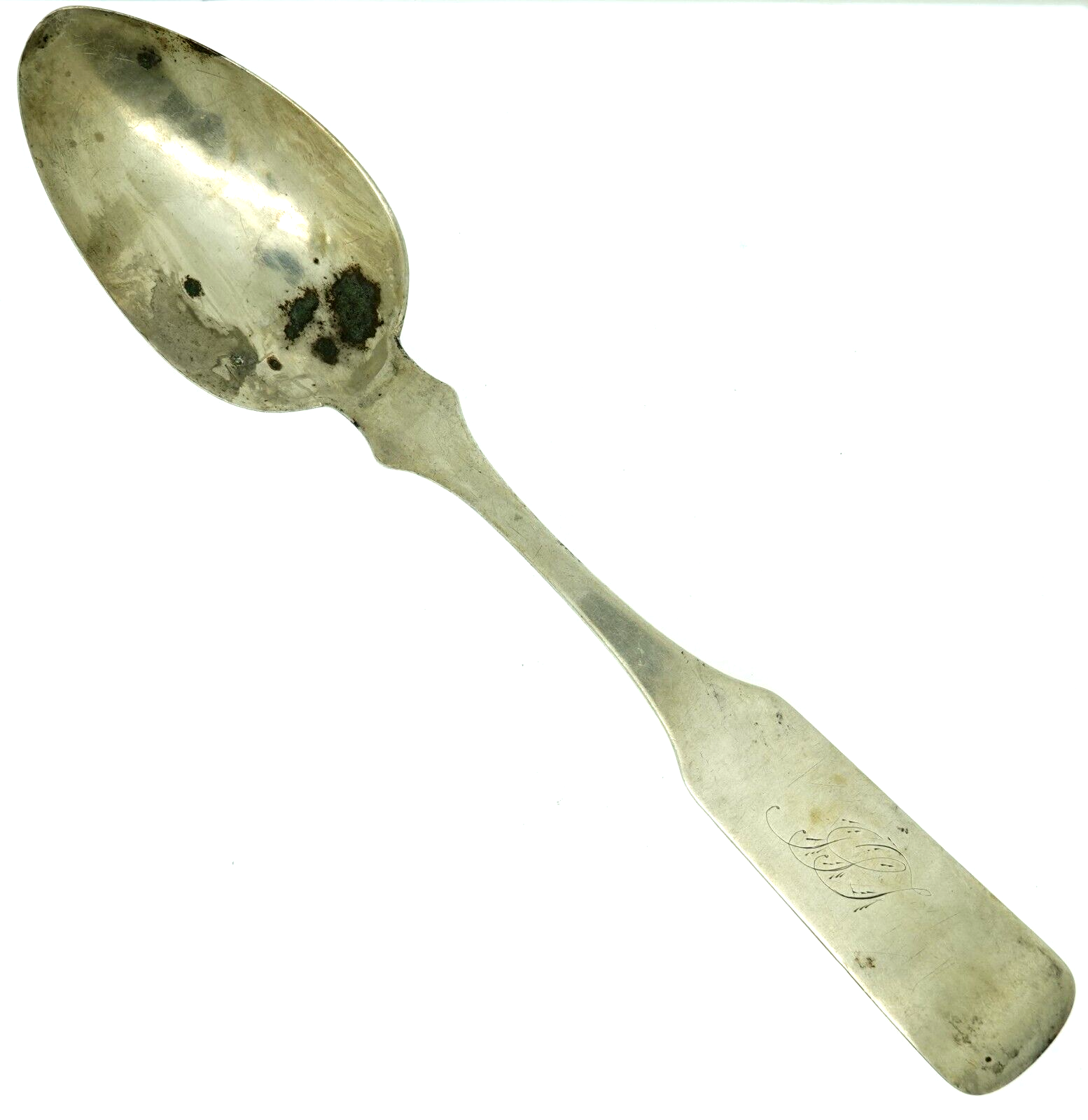 EARLY American 1826-1832 Joseph Draper Wilmington Delaware Coin Silver ...