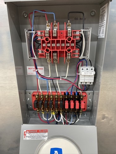 AMP Metered Current Transformer Cabinet 600V 200A 3PH 4W model CT2-4L ...