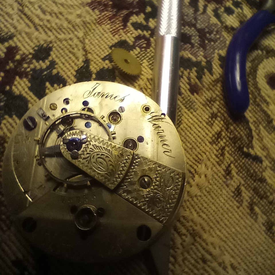 vintage swiss made pocket watch,boston Mass FAKE USA MADE | eBay