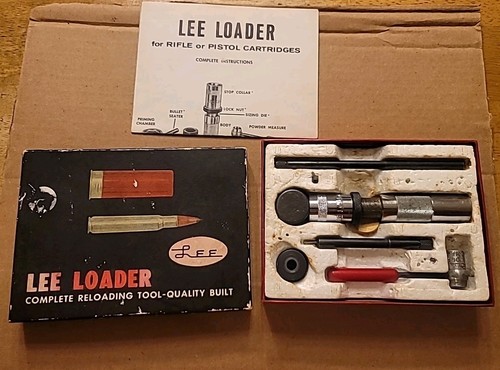 LEE LOADER COMPLETE RELOADING TOOL 7 MAG HAND LOADER RELOADING DIES | eBay