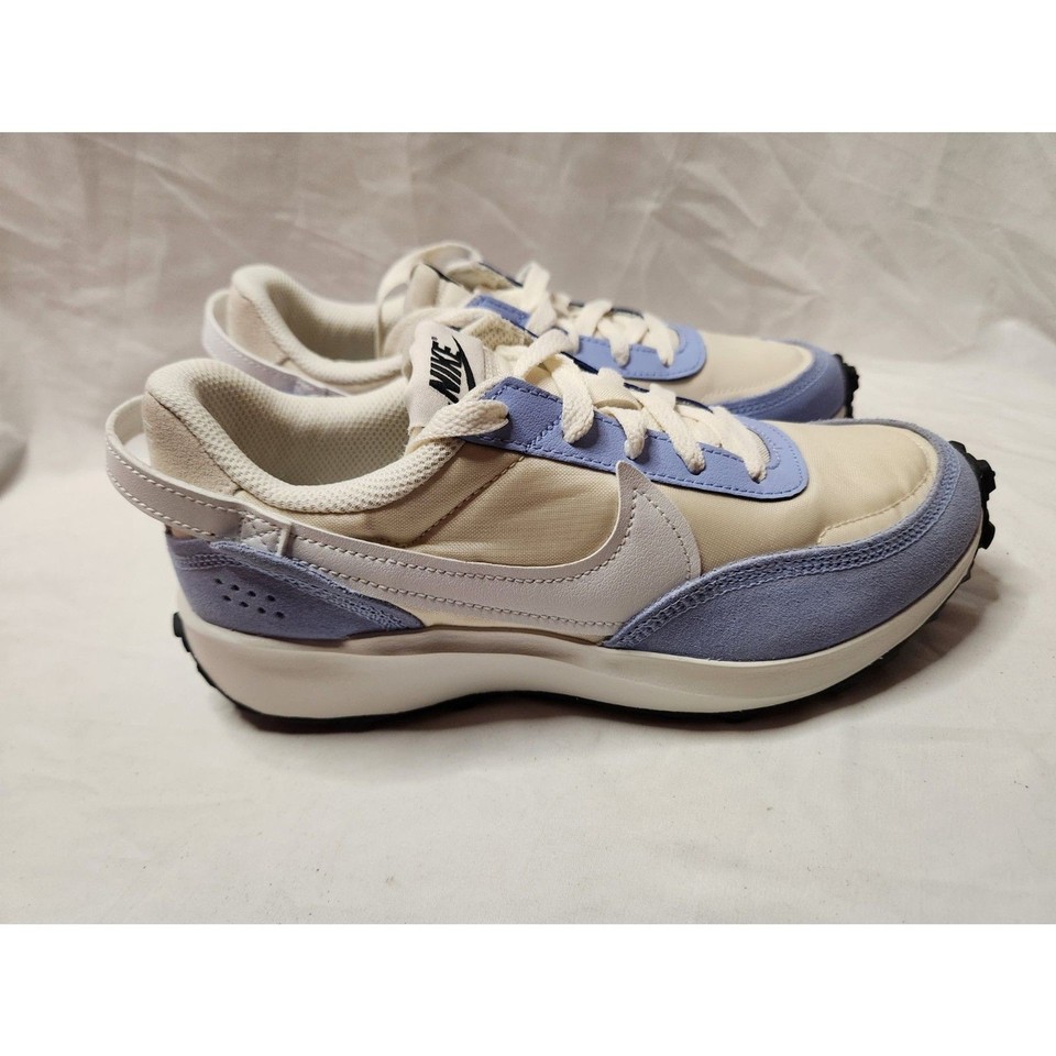 Nike Waffle Debut Sneakers Women’s Size 7 Soft Pearl & Summit White | eBay