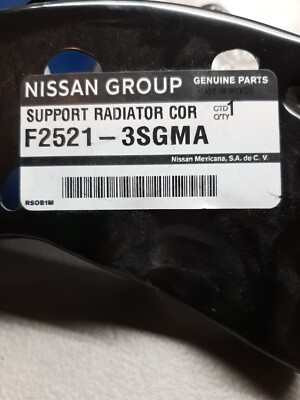 Nissan Sentra 2013-19 Driver Side Radiator Core Support Upper ...