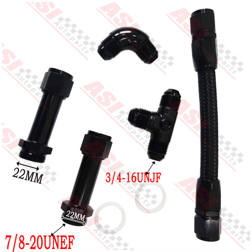 AN8 Carburettor Inlet Rail Kit -8AN Suits for Holley Dual Fuel Line ...