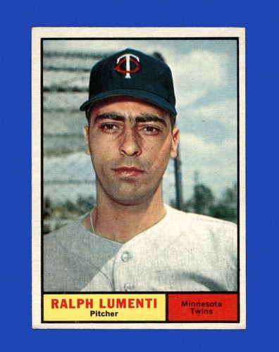 1961 Topps Set-Break #469 Ralph Lumenti EX-EXMINT *GMCARDS* | eBay