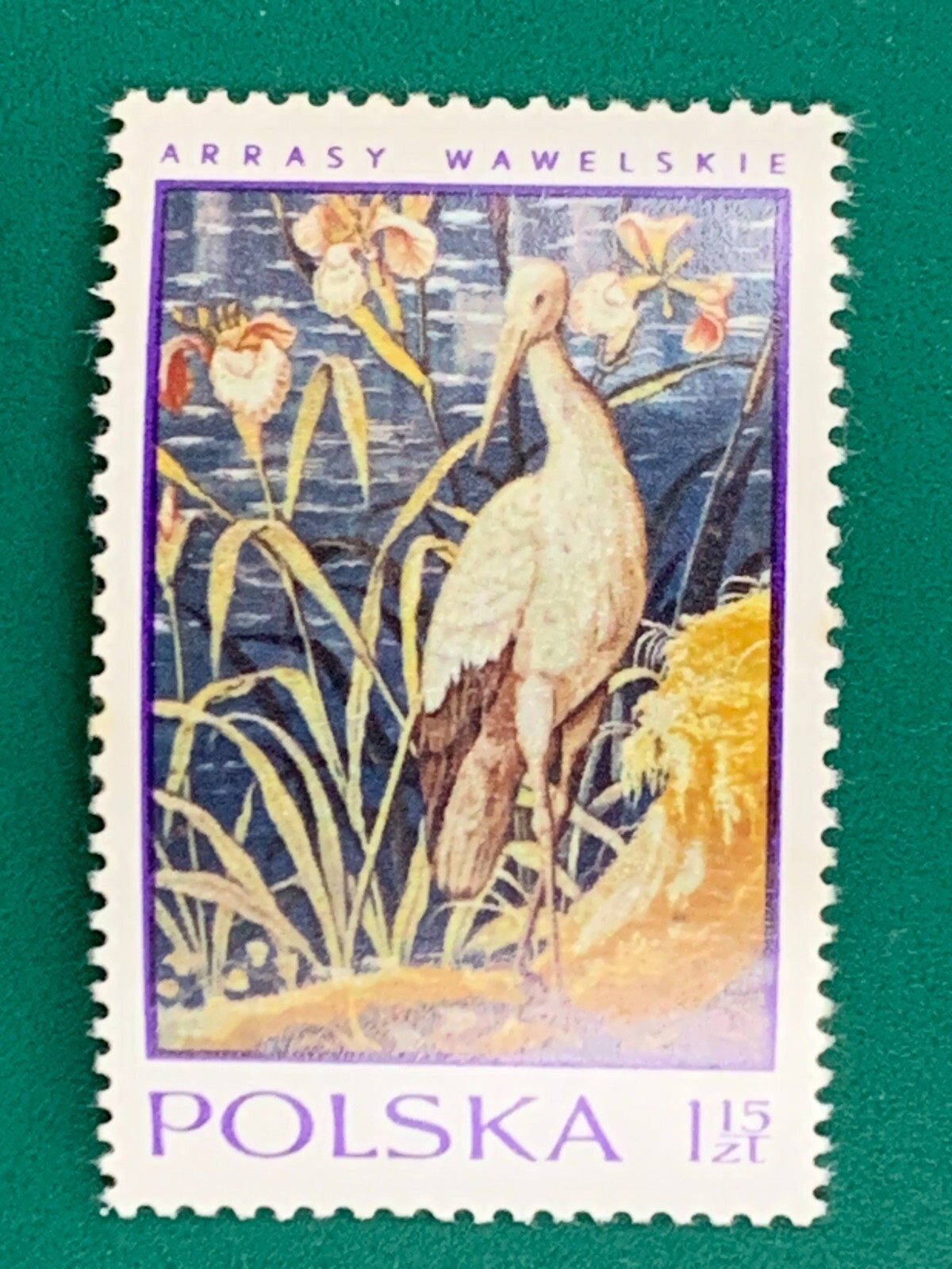 Polska Arrasy Wawelskie 1.15zt Poland Single Stamp | eBay