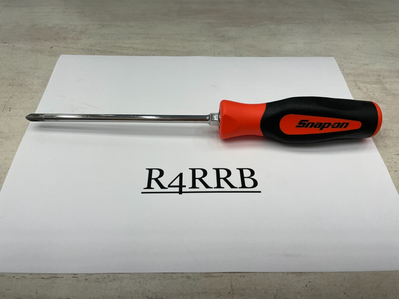 Snap-on Tools USA ORANGE Soft Grip #2 Phillips Screwdriver SGDP62IRBO ...