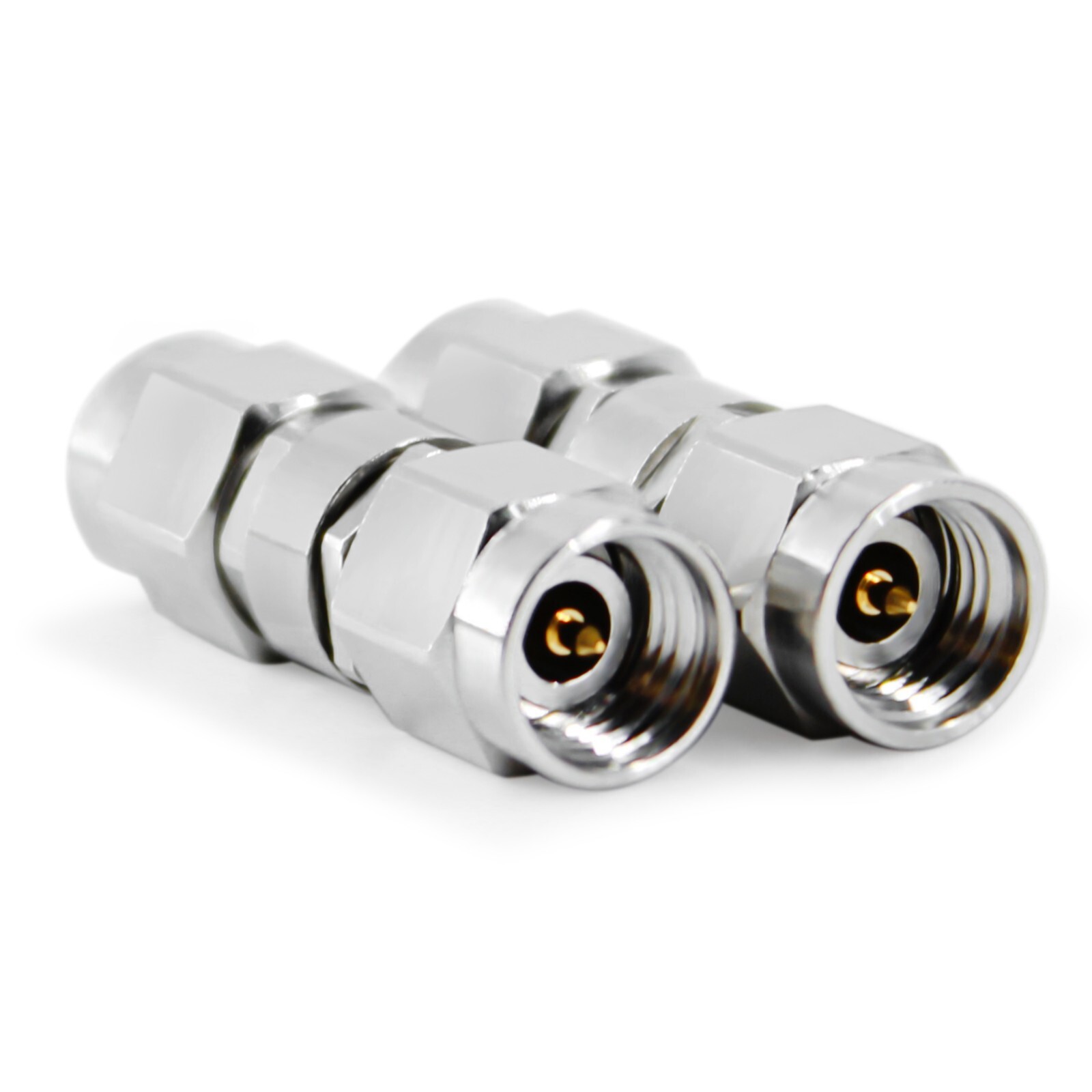 TOJOIN 2pcs 2.92mm Male to Male Connector Jack RF Coaxial Adapter DC ...