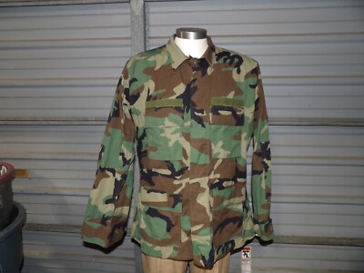 CAG MODIFIED BDU WOODLAND SHIRT M81 RAID MOD DELTA LR PATCH READY | eBay