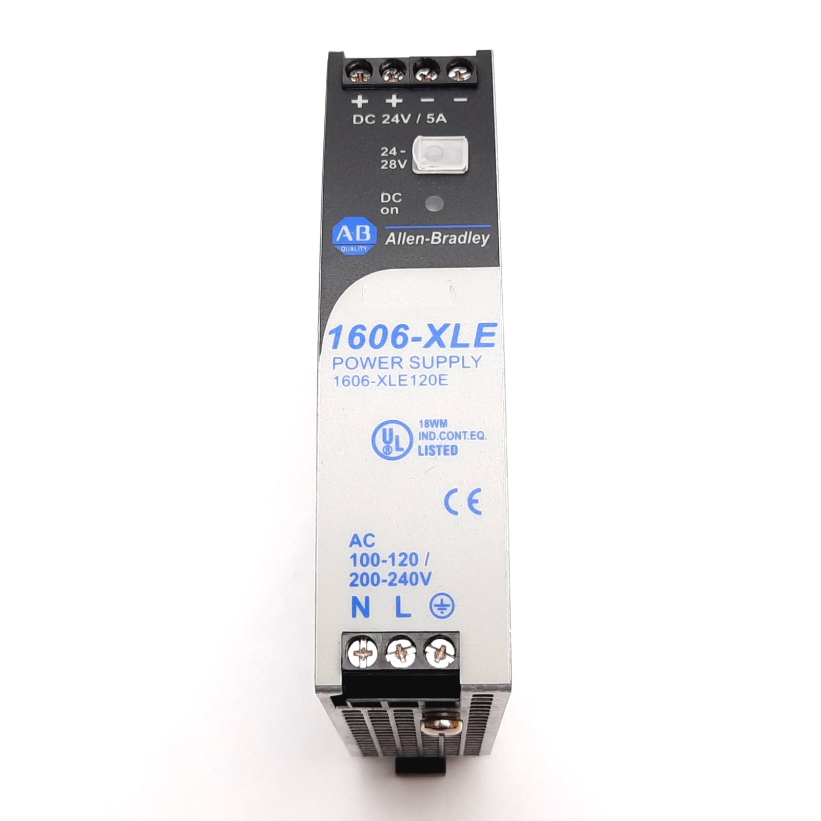 Allen Bradley 1606-XLE120E Power Supply, In: 100-120/200-240VAC, Out ...