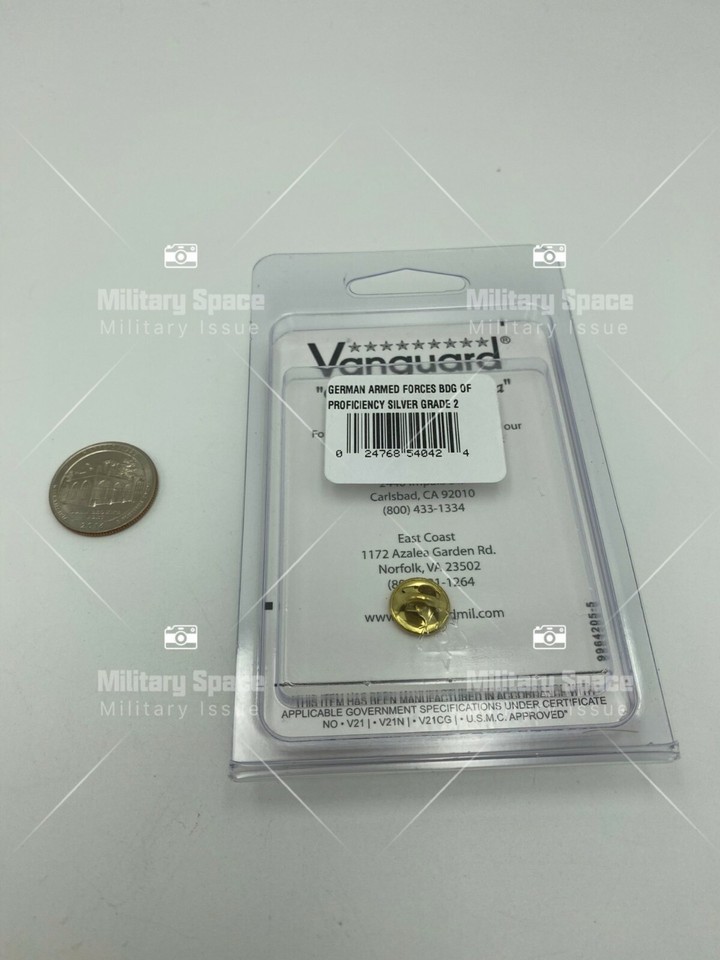 Genuine German Armed Forces Badge of Proficiency - Silver grade 2 GAFP ...