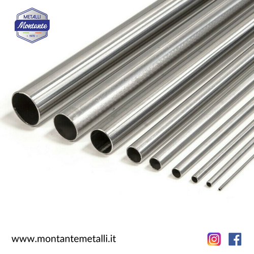 Tubo Tondo Acciaio Inox 304 da 21,3mm a 139,7 mm di Diverse Diametri ...