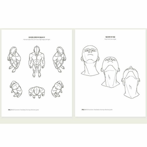 Point Character Drawing by TACO Lezhin Comics Human body Drawing Guide ...