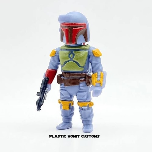 Vintage Kenner Style Custom Star Wars Mini Boba Fett READ DESCRIPTION ...