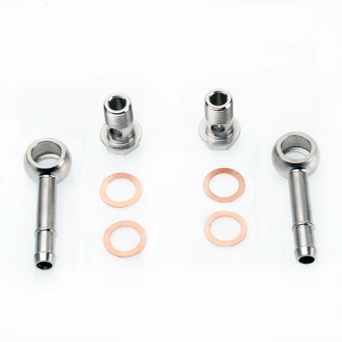 TRITDT Fits Garrett GT42R GT40R GTX4202R Ball Bearing Water Pipe Kit ...