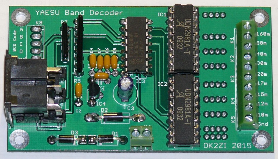 Universal Automatic Band Decoder | 9-outputs | HF | For Base Station ...