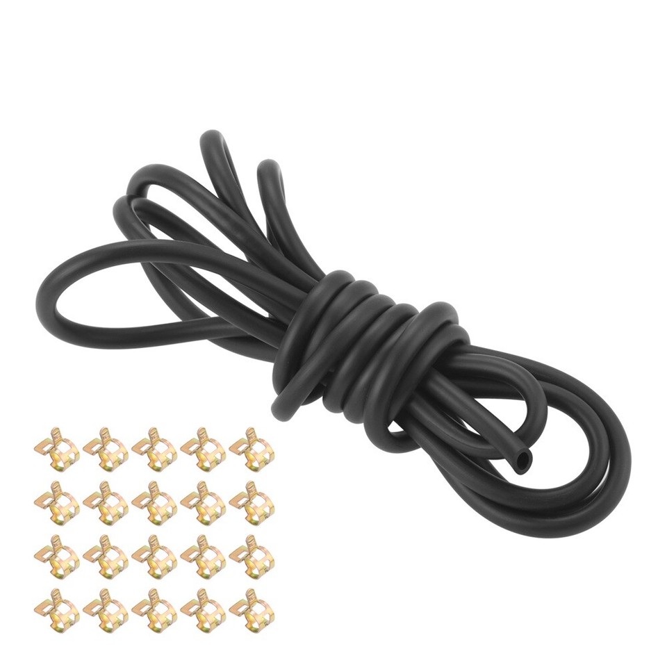 3M Fuel Tube + Clamps or Clip Rings for Chainsaw Blowers Weedeater ...