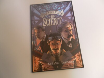 The Five Fists of Science Paperback Matt Fraction Steven Sanders | eBay