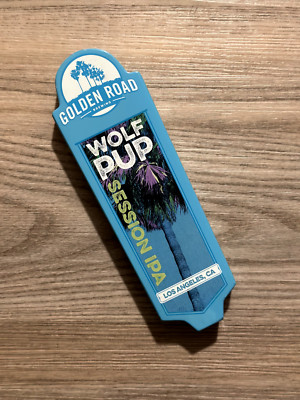 Golden Road Brewing Wolf Pup Beer Baby Blue Tap Handle | eBay