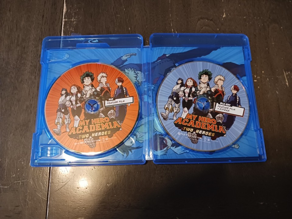 My Hero Academia: Two Heroes Funimation Blu-Ray + DVD + Digital | eBay