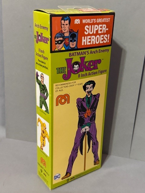 The Joker Figure Mego 50th Anniversary Batman Arch Enemy Box 8" DC ...