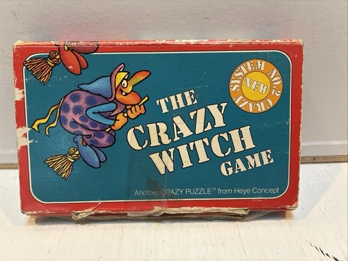 Vintage 1980 The Crazy Witch Game, Puzzle Solving, Hong Kong, Heye Concept | eBay